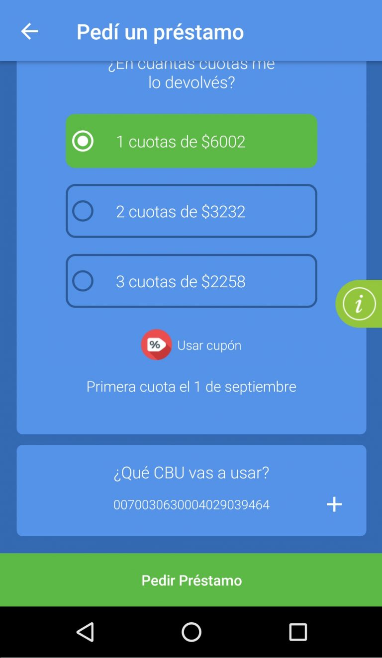 Como pedir un préstamo desde la app - Blog Moni - Argentina